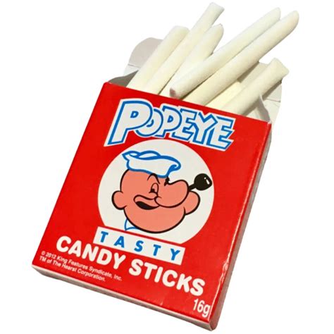 Popeye Candy Sticks Candi Werx