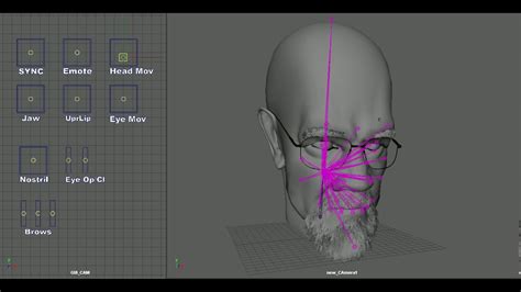 Maya Facial Rig Joint Controller Youtube
