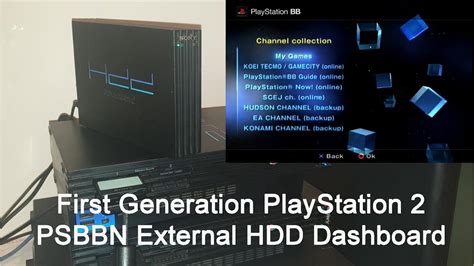 Playstation 2 Scph 15000 Psbbn Dashboard External Hdd Showcase Youtube