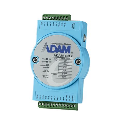 Advantech Adam 6017 8ch Analog Input And 2ch Digital Output Iot Modbus