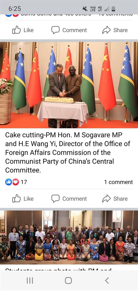 Pm Sogavare Did Not Visit The Solomon Islands Embassy In China By