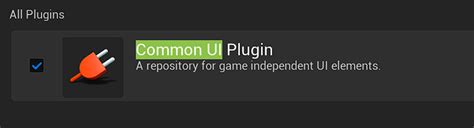 언리얼 엔진 UE5 Common UI 알아보기