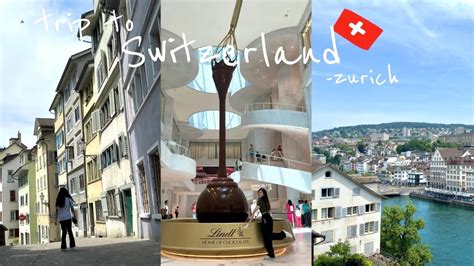 🇨🇭스위스🇨🇭 여행기 취리히편 유럽여행 1탄 린덴호프🏞️ 린트 초콜렛 박물관🍫 Eng Sub Included