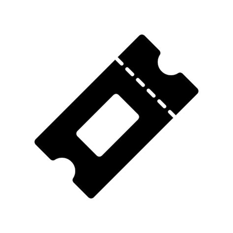 Premium Vector Ticket Icon Vector Design Template Simple And Clean