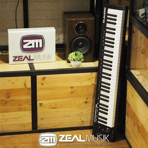 Jual M Audio Keystation 61 Mk3 Usb Keyboard Midi Controller Semi Weighted Key Zeal Musik