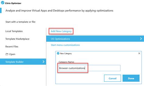 Creating A Custom Template For Citrix Optimizer Dennis Span