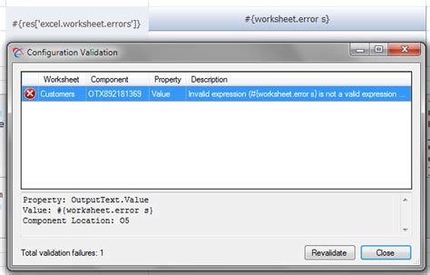 Testing Your Integrated Excel Workbook