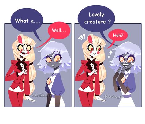 Emily And Cat Alastor Art By Doraiwasan Rhazbin