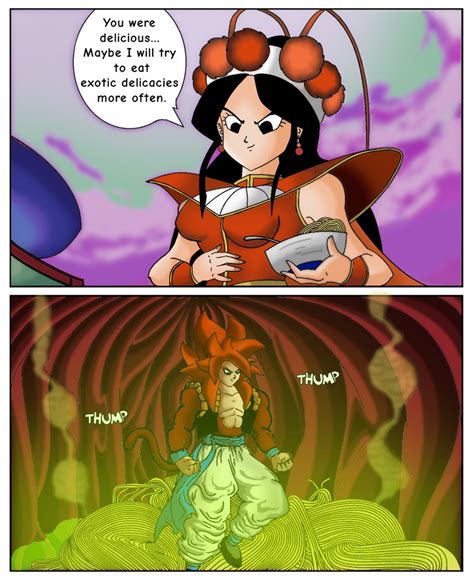 Annin Vs Gogeta Ssj4 Page 2 Eng Colored By Cassafemarts On Deviantart