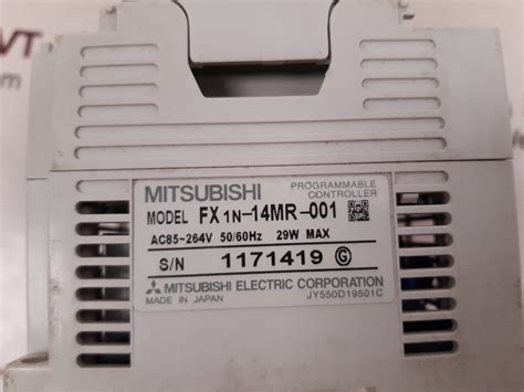 Mitsubishi Melsec Fx1n 14mr 001 Programmable Controller Aeliya Marine Tech®