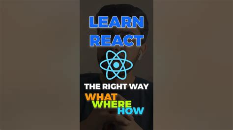 Reactjs For Beginners Learn The Right Way 😎👨🏻‍💻 Shorts Reactjs