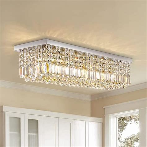 Rectangular Ceiling Light Dining Room