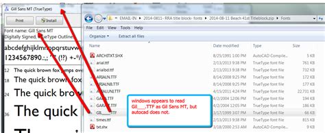 Solved Font Issue Autodesk Community