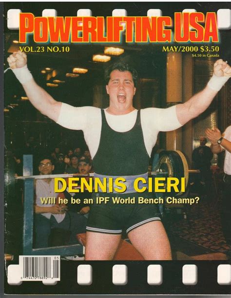 Powerlifting Usa Muscle Weightlifting Magazinedennis Cieri 5 00