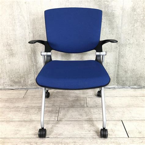 【中古】グラータチェア 8142qb Fea4 オカムラ Okamura ネスティングチェア 555592 中古オフィス家具ならオフィスバスターズ