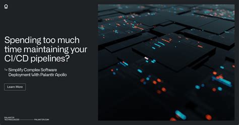 Palantir Technologies On Linkedin Palantir Apollo