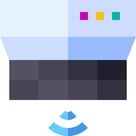 Smoke Detector Basic Straight Flat Icon Smoke Detector Basic Straight Flat Icon