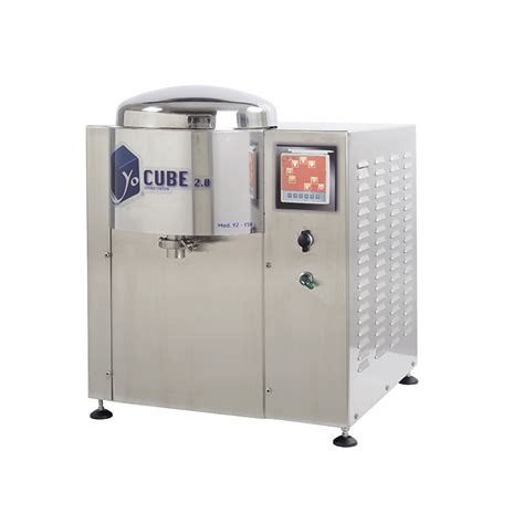 Macchina Automatica Polivalente Yo Cube 2 0 Caseus Totalmente Elettrica Plastitalia Per Formaggi
