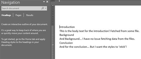 Finding And Replacing With Vba For Word Overwrites Previous Style Stack Overflow