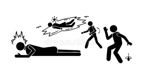 Disturbed Sleep Restless Night Interrupted Rest Vector Design