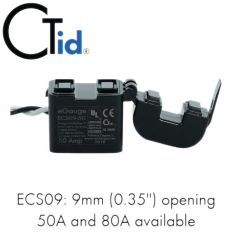 Aim Dynamics Ecs09 50a 9mm Ac Current Transducer By Egauge