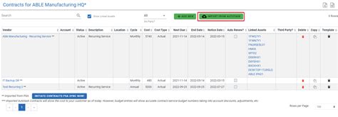 Importing Contracts From Autotask Primary Integration Autotask Lifecycle Insights