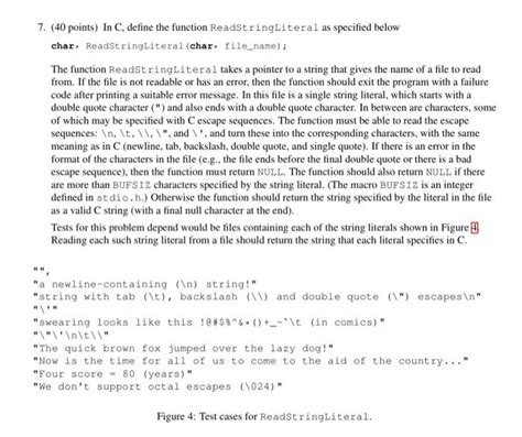 Solved 10 7 40 Points In Cdefine The Function