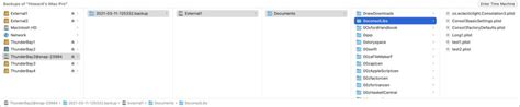 Time Machine To Apfs Backup Structure And Access The Eclectic Light