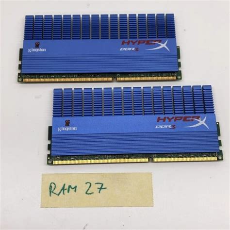 Kingston Hyperx 8gb Kit 2x4gb Használt Memória Ram Ddr3 16