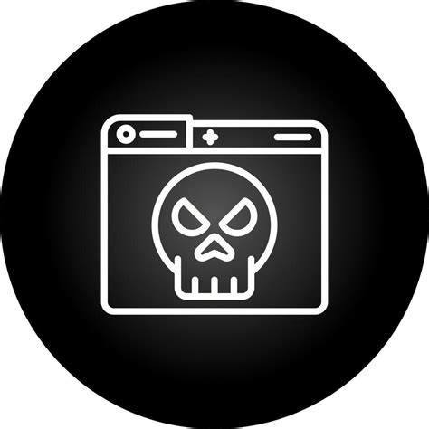 Dark Web Vector Icon 37212908 Vector Art At Vecteezy