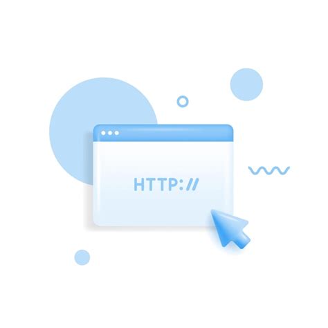 Premium Vector 3d Globe Hyperlink Icon Search Site Sign Web Hosting Technology Browser