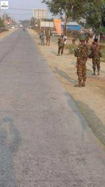 တော်လှန်အရေးတပ်များက အင်းတော်က စစ်ကောင်စီ စစ်ကြောင်းကိုတိုက်ခိုက်ရာ စစ