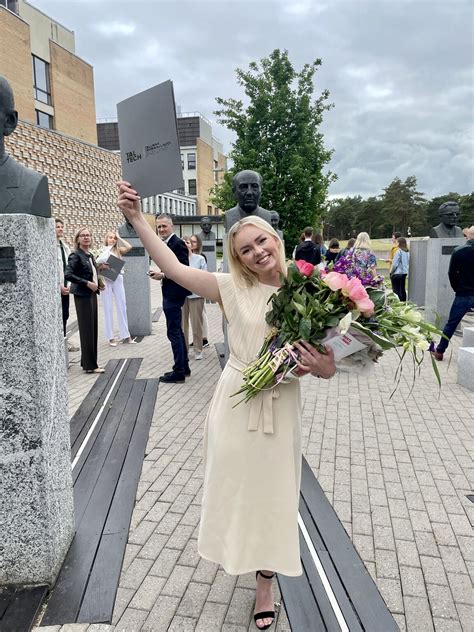Joanna Helmik On Linkedin Yesterday I Graduated From Taltech Tallinn