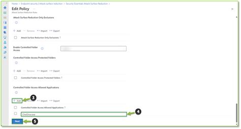 Defender Controlled Folder Access Application Exception