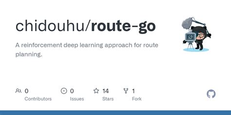 GitHub Chidouhu Route Go A Reinforcement Deep Learning Approach For Route Planning