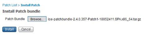 Cisco Ise Patching