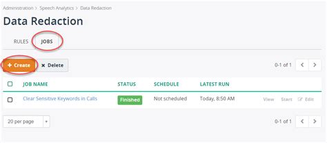 Run The Job Miarec Documentation