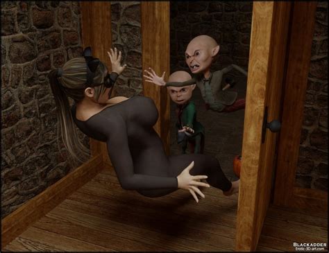 Blackadder Gisela Lara Croft