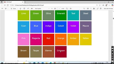 W3 Css Framework Day 21 Youtube