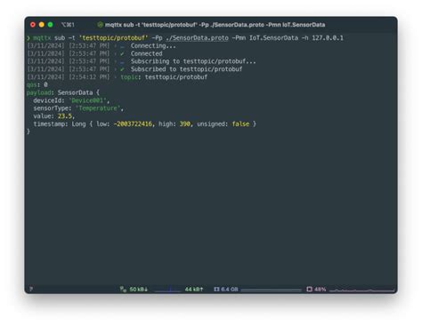 How To Publish And Receive Protobuf Messages Within Mqtt Emq
