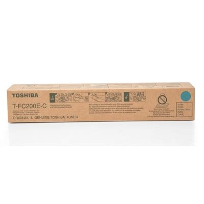 Original Oem Toner Cartridge Toshiba T Fc200e C Cyan