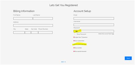 Javascript How To Get Multi Step Form Validation Working For Password
