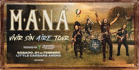 Maná Returns To North America With All New Vivir Sin Aire Tour” At