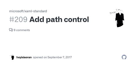 Add Path Control · Issue 209 · Microsoftxaml Standard · Github