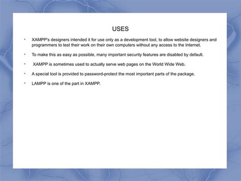 Xampp Ppt Ppt Programming Languages Computing
