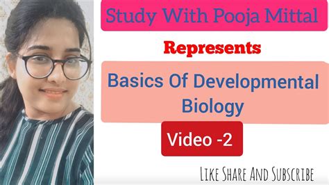 Video 2 Basics Of Developmental Biology Csir Net Ugc Bsc Msc Youtube