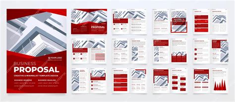 Premium Vector Minimalist Business Brochure Template With Simple Style And Modern Layout