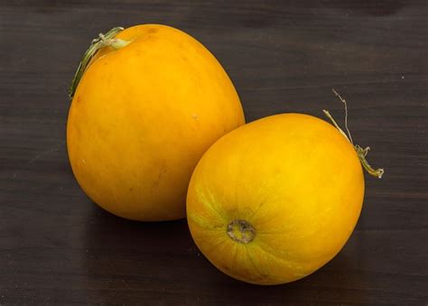 Premium Photo Small Yellow Melon