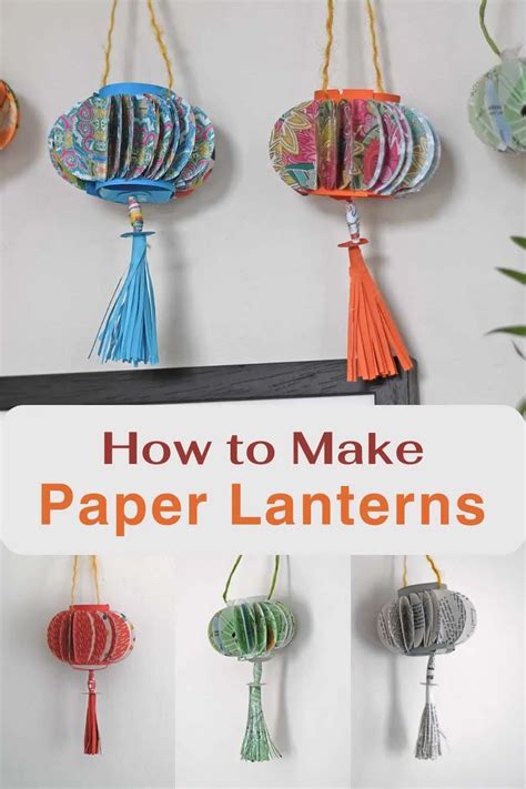 How To Make Beautiful Paper Lanterns For Festive Occasions Pillar Box