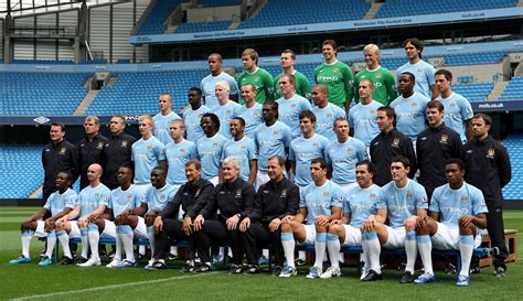 Manchester City First Team Squad 200910 Football Squad Wallpapers